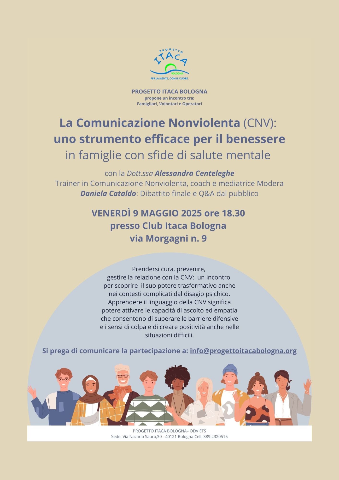 Comunicazione NonViolenta (CNV) - Progetto ItacaProgetto Itaca